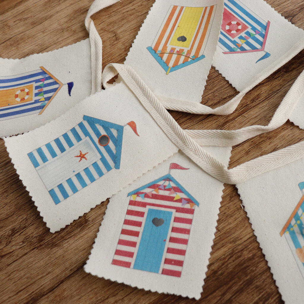 Beach Hut Bunting – Community Plus